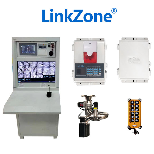 Auto Tracking 360 Degree Fire Fighting Monitor Electric Control Water ...