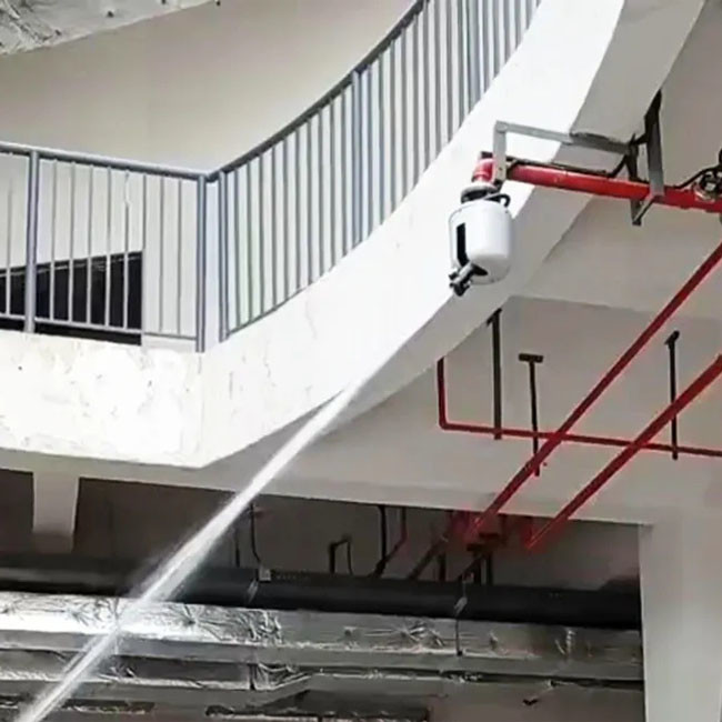 Fire Alarming And Fire Extinguishing Included Fire Fighting Monitor For ...